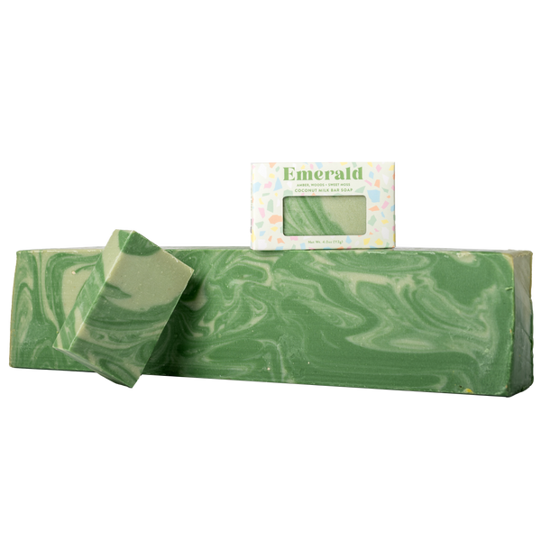 Emerald Coconut Milk Bar Soap – Cait + Co